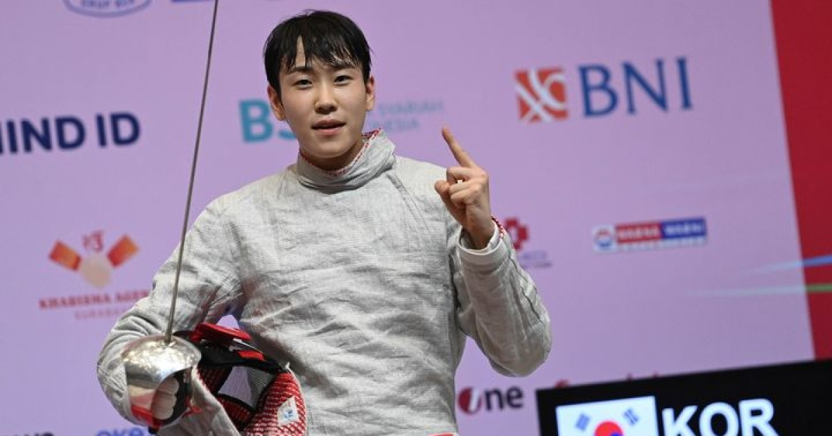 펜싱 사브르 도경동, 아시아선수권대회 개인전 금메달