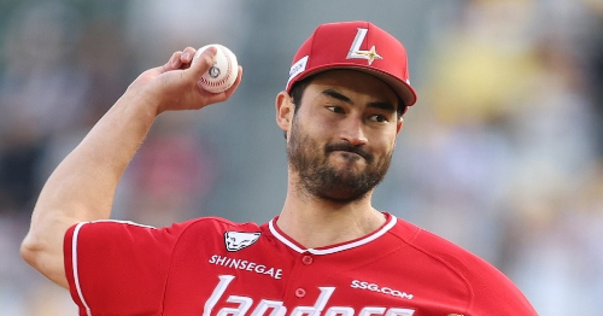 'WBC 태극마크? 영광일 것' SSG 화이트, KBO 11경기 만에 첫 무실점 완투