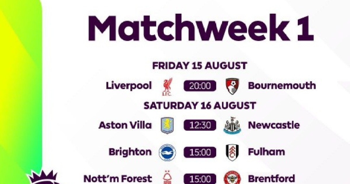 토트넘, 승격팀 번리와 EPL 2025-2026시즌 개막전