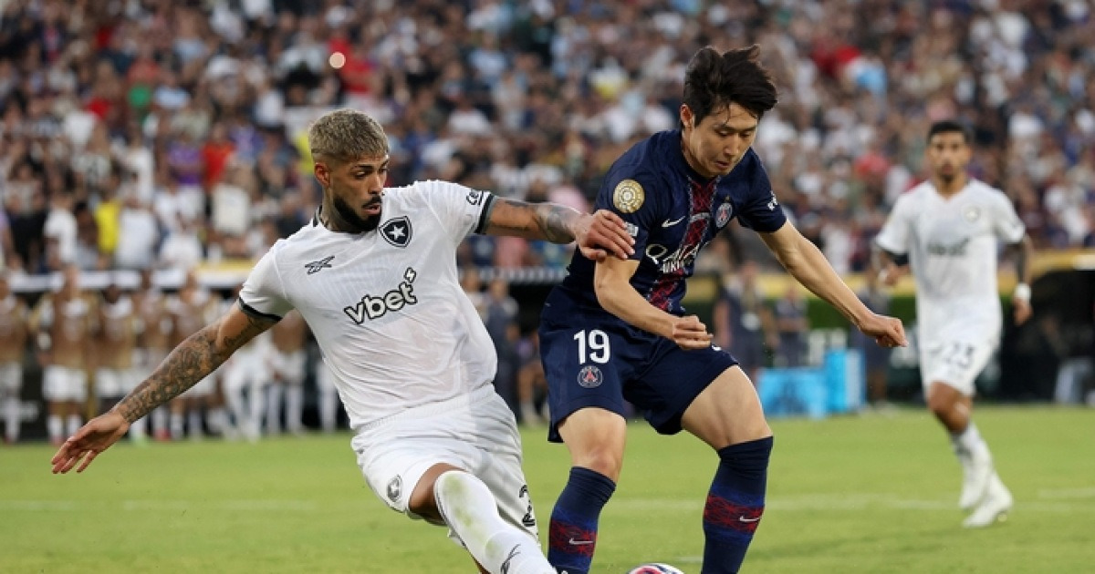 ‘PK득점 맛 본’ 이강인, 보타포구전은 11분 소화→키패스 2회+패스성공률 90%…PSG는 0-1 충격패 ‘16강 확정 실패’ [클럽월드컵]