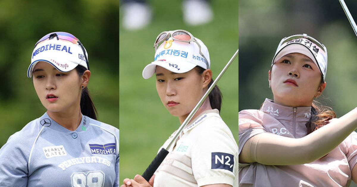 박현경, 더헤븐 마스터즈 첫날 정윤지·김민선7과 격돌 [KLPGA]
