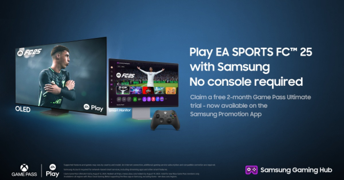 인기 축구게임 'EA FC25' 삼성TV로 콘솔 없이 즐겨요