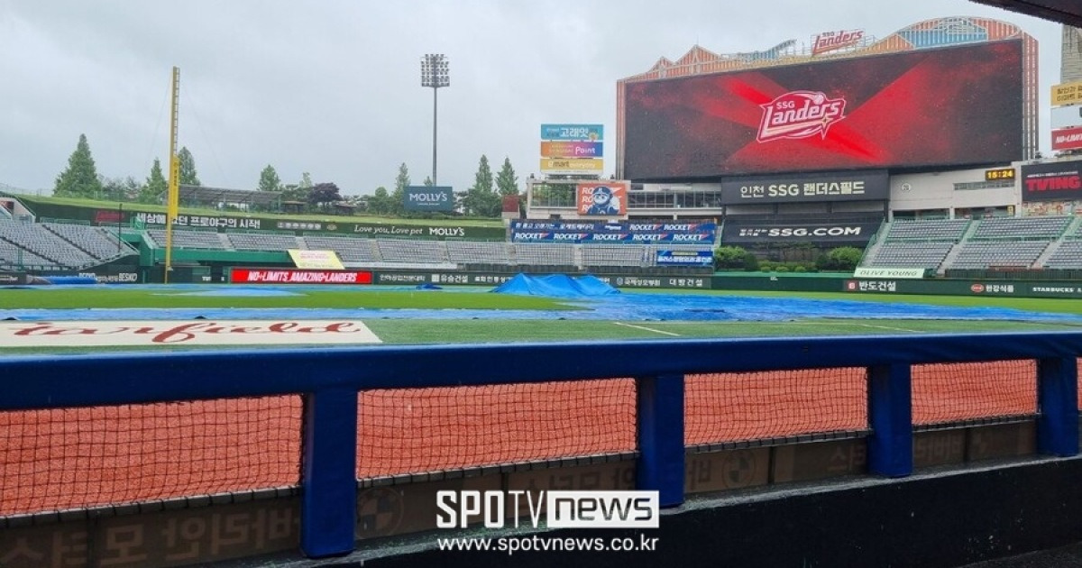 ‘358승 광현종 10번째 빅매치’ 하루 밀려 열린다… 20일 인천 KIA-SSG전 우천 취소, 21일 리빙 레전드 격돌