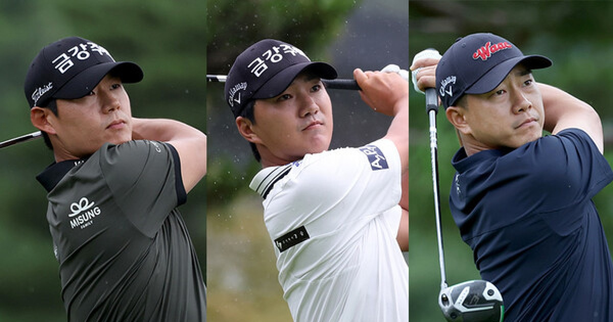 신용구, KPGA 선수권대회 3R 선두 지켜…2위 옥태훈·전재한도 '우승 경쟁'