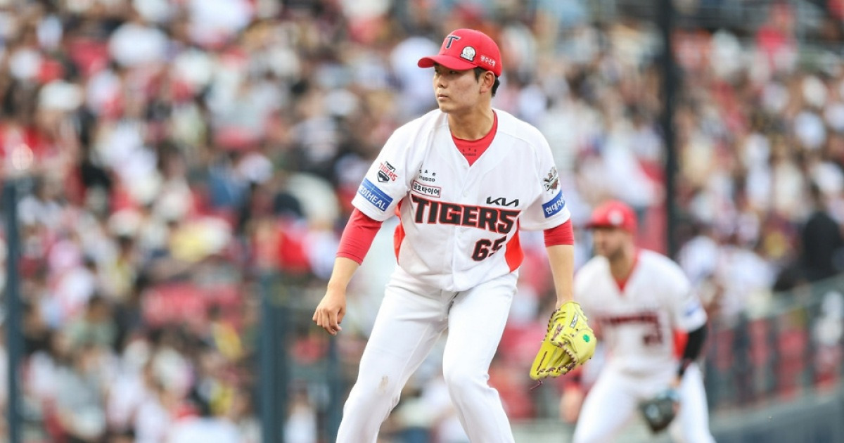 '진짜' 이러다 KBO 새 역사 쓰나→KIA 'ERA 0.00' 또 무실점 쾌투! 사령탑 극찬 "좋은 투수 1명 나왔다"