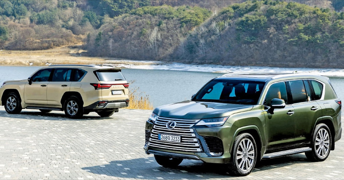 험로·도로 어디든 우아한 SUV…렉서스 '디 올 뉴 LX 700h'