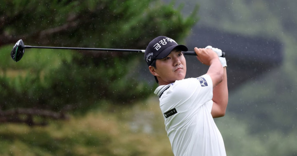 '여섯 부문 1위' 옥태훈, KPGA 군산CC 오픈서 연속 우승 도전