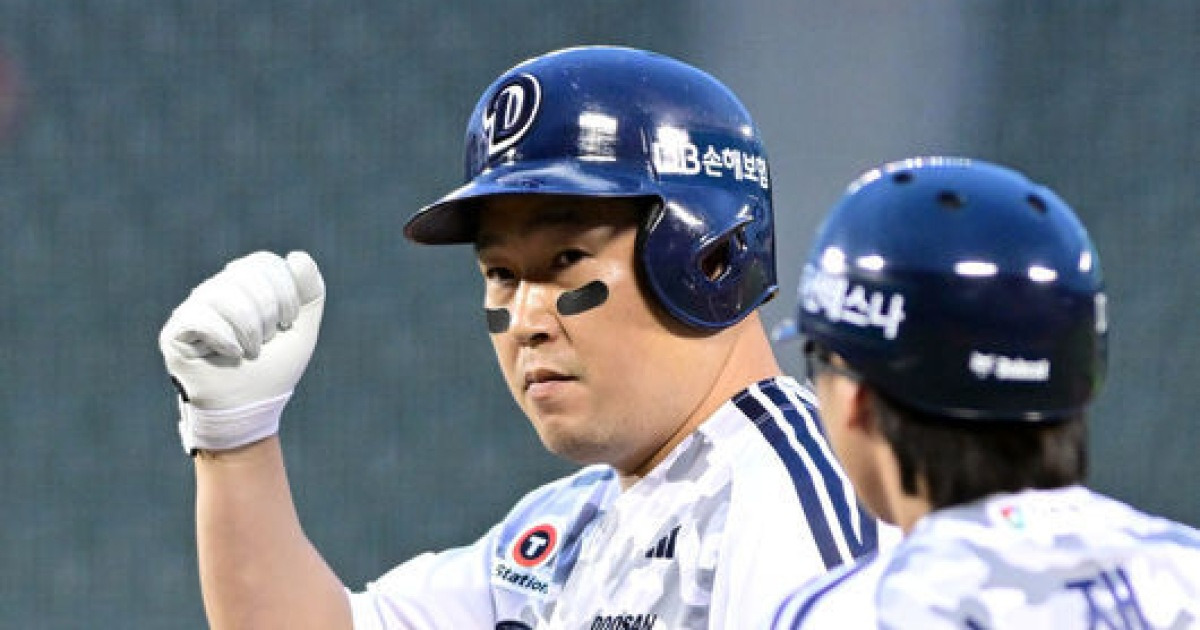 ‘선발 부상 교체’ 두산, 하늘이 도왔다! SSG에 5-0 강우콜드 승리…박신지 1139일 만에 승리+양의지 3타점 [잠실 리뷰]