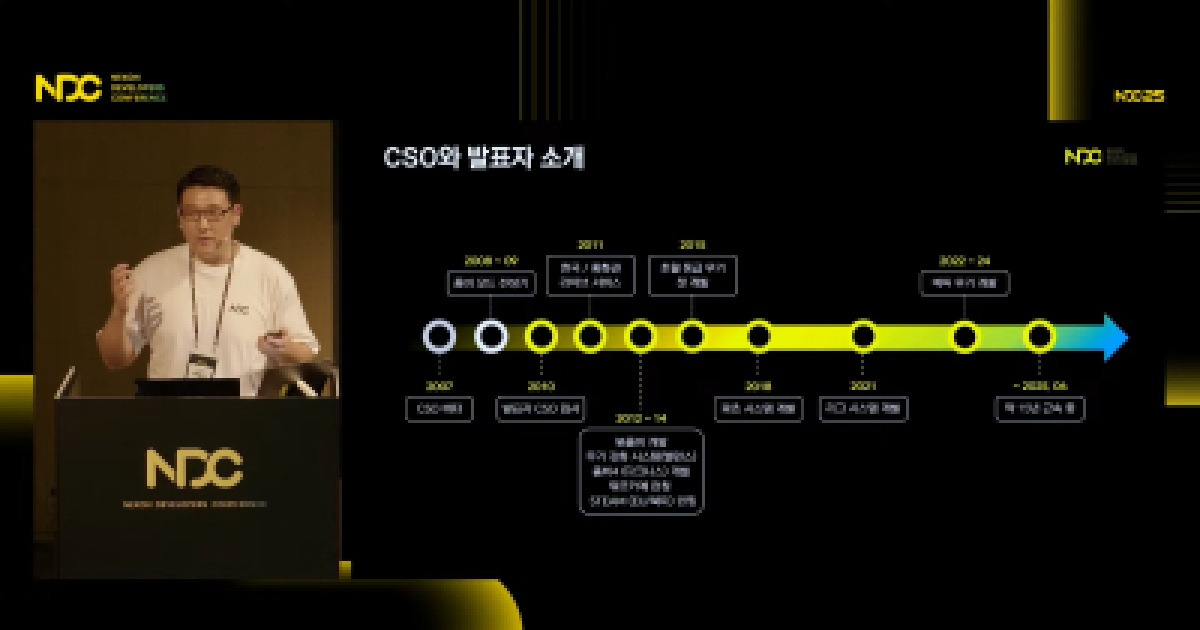 [NDC25] ‘카운터스트라이크 온라인’ 좀비 모드 무기 기획자 “틀을 깨야 ‘재미’”