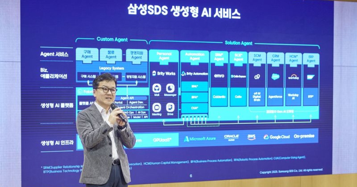 삼성SDS, AI 에이전트 시대 연다