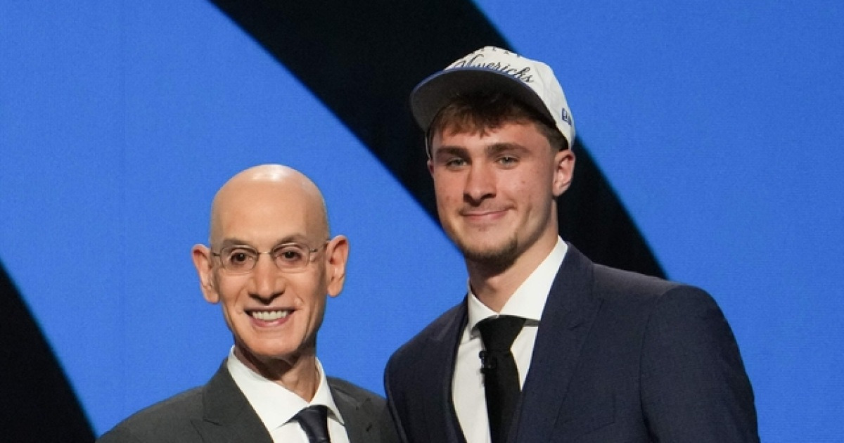 NBA 48년만에 ‘백인 1순위’ 지명… 플래그, 댈러스로 갔다