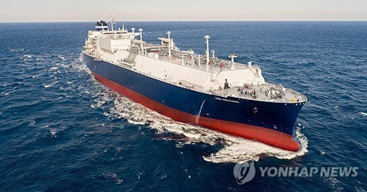 HD한국조선해양, LNG운반선 4척 수주…1조3천963억원 규모