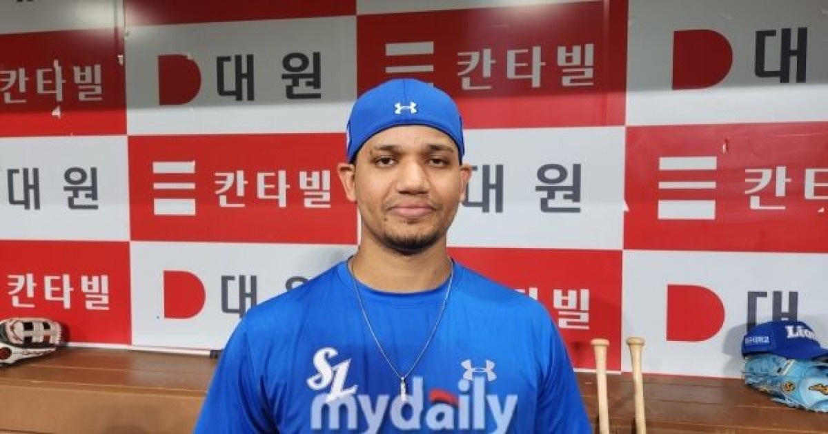 단추 풀고 섹시하게 155km 쾅! 가라비토의 한국 데뷔 소감은? "삼성팬들 응원 감사해" [MD고척]