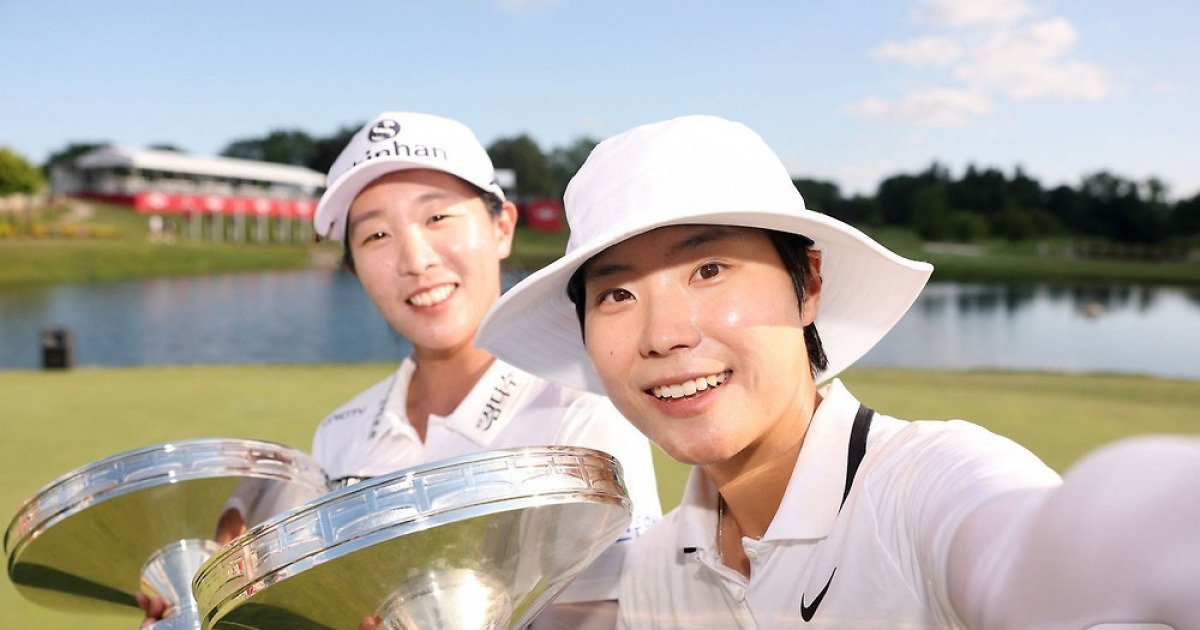 '동병상련' LPGA 2년차 임진희-이소미, 첫 우승 합작…"혼자선 못했다"
