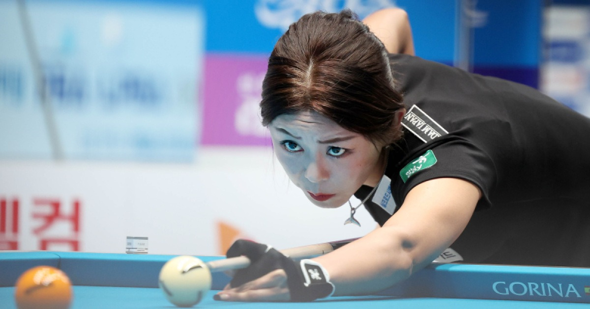 ‘당구 여제’ 김가영, 애버리지 2.5 달성→무난하게 LPBA 32강 안착