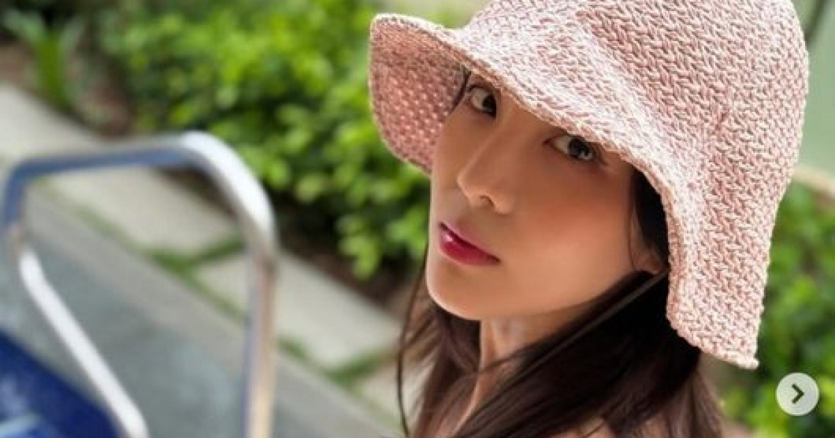 산다라박, 39kg의 완벽한 비키니핏..말랐지만 볼륨 몸매