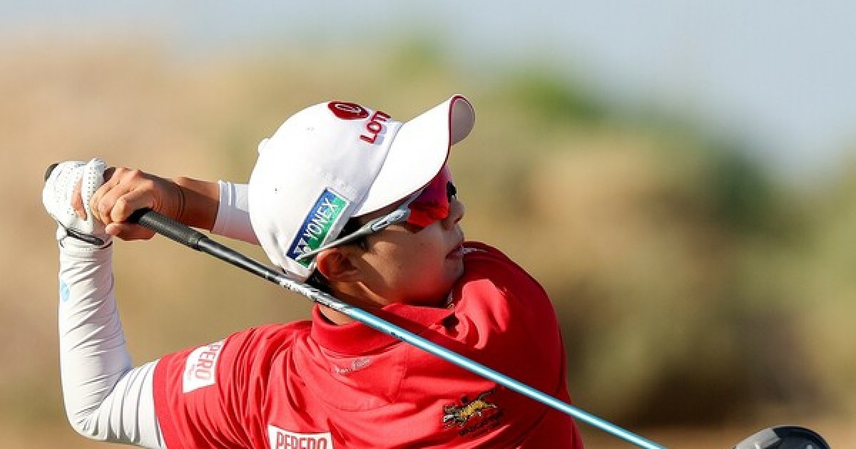 국내 팬들 응원에 힘내는 김효주, KLPGA 15번째 우승 도전 [롯데 오픈]