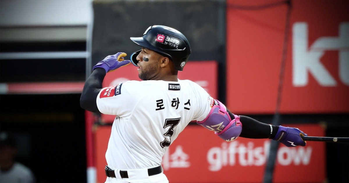 KT 로하스 175호포, 우즈 넘었다… KBO 외인 최다 홈런