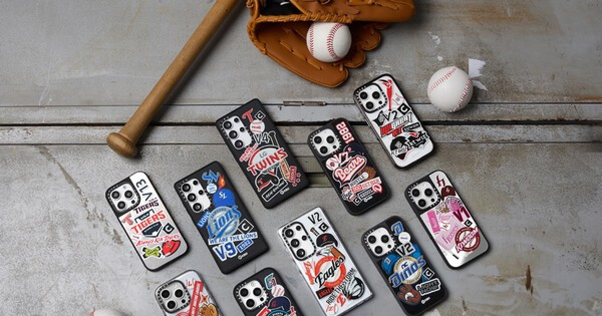 케이스티파이, KBO 10개 구단 빈티지 컬렉션 출시! '자수 와펜' 한정판 증정 이벤트까지