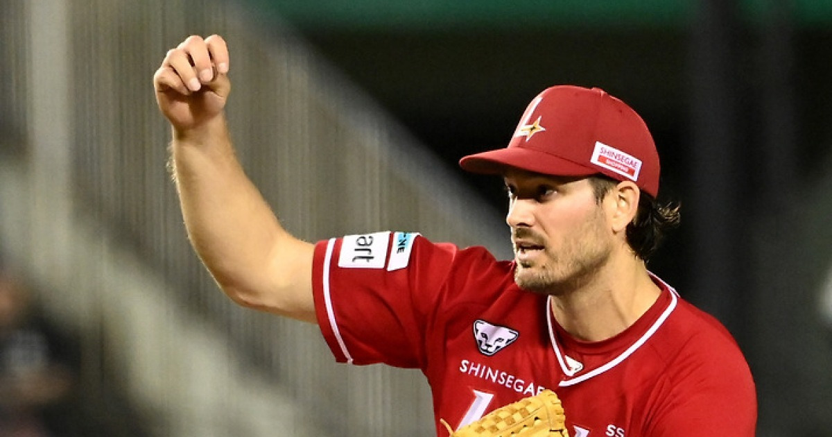 '무섭다 19이닝 무실점 킬러 앤더슨 → 고명준 쐐기타' SSG, NC 잡고 4-0 완승[창원 리뷰]