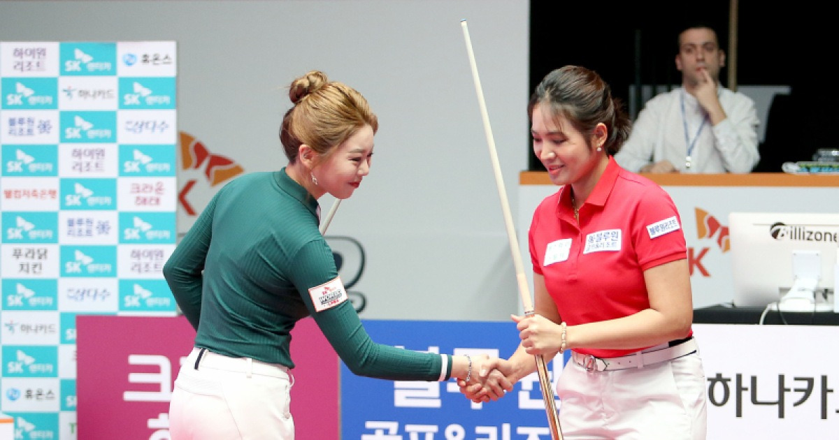 ‘당구 여제’ 김가영, ‘캄보디아 특급’ 스롱과 4강 빅매치 [LPBA]