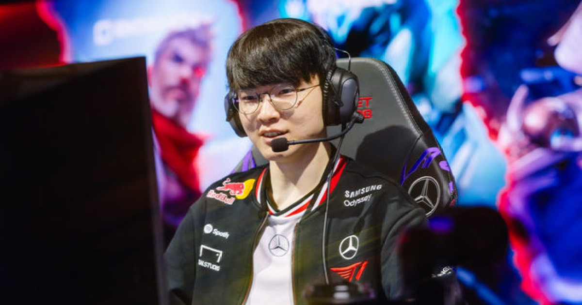 약속 지킨 '페이커'...T1, 中 BLG 3-0 완파 '젠지와 승자 결승 '격돌' [MSI]