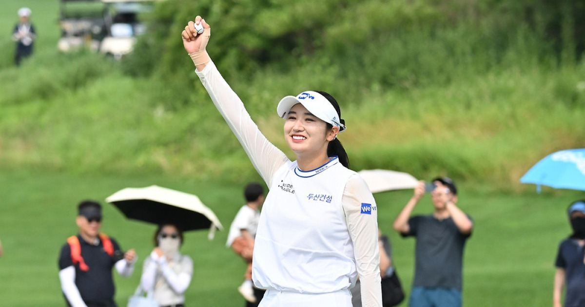 ‘호주 유학파’ 박혜준 KLPGA 투어 데뷔 첫승 “목표는 시즌 2승, LPGA 롯데 챔피언십에서는 배우고 오겠다”