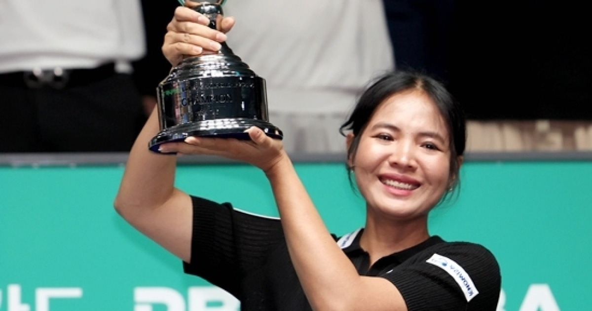 “여왕의 귀환” 스롱피아비 ‘절친’ 김보라 꺾고 1년4개월만에 LPBA 정상 복귀[하나카드LPBA]