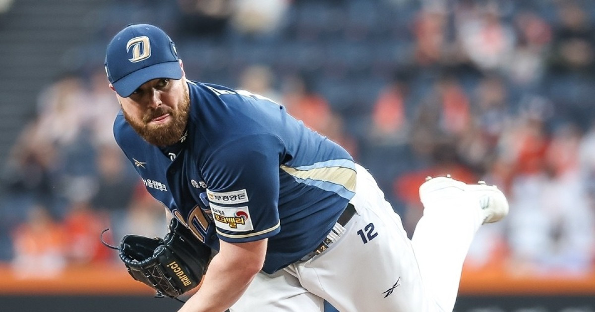 '전 경기 QS+ERA 1.91' 로건-'타점 1위' 박민우, NC 구단 6월 MVP 선정