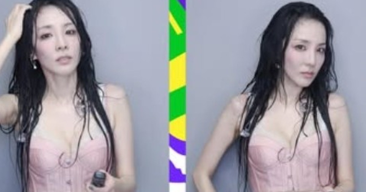 '39kg' 산다라박, 반전 몸매 과시…'워터밤' 접수 입증