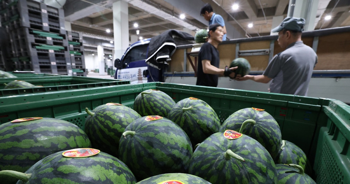 A single watermelon now costs more than dining out