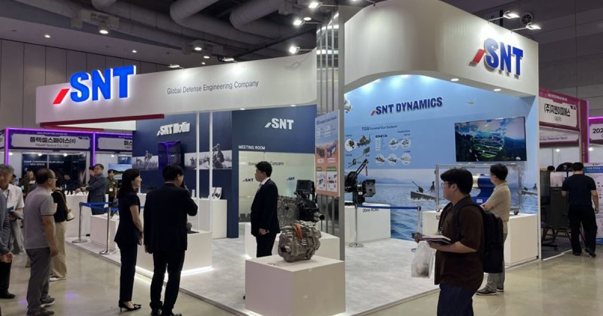 SNT다이내믹스·SNT모티브, 독자개발 방산핵심부품·차세대 방산기술 선봬