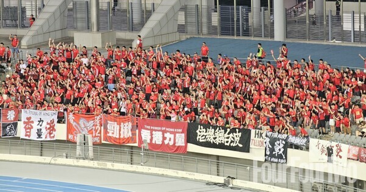 [442.live] "어이! 어이!" 여기가 용인 맞나...2만 6천 석 남은 미르스타디움, 한국 집어삼킨 홍콩 응원단