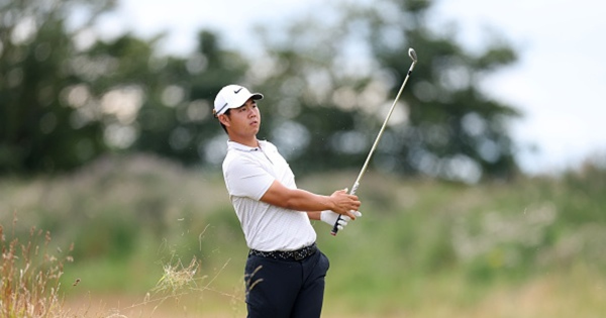 김주형, PGA 제네시스 스코틀랜드오픈 1R 공동 9위…선두와 2타 차