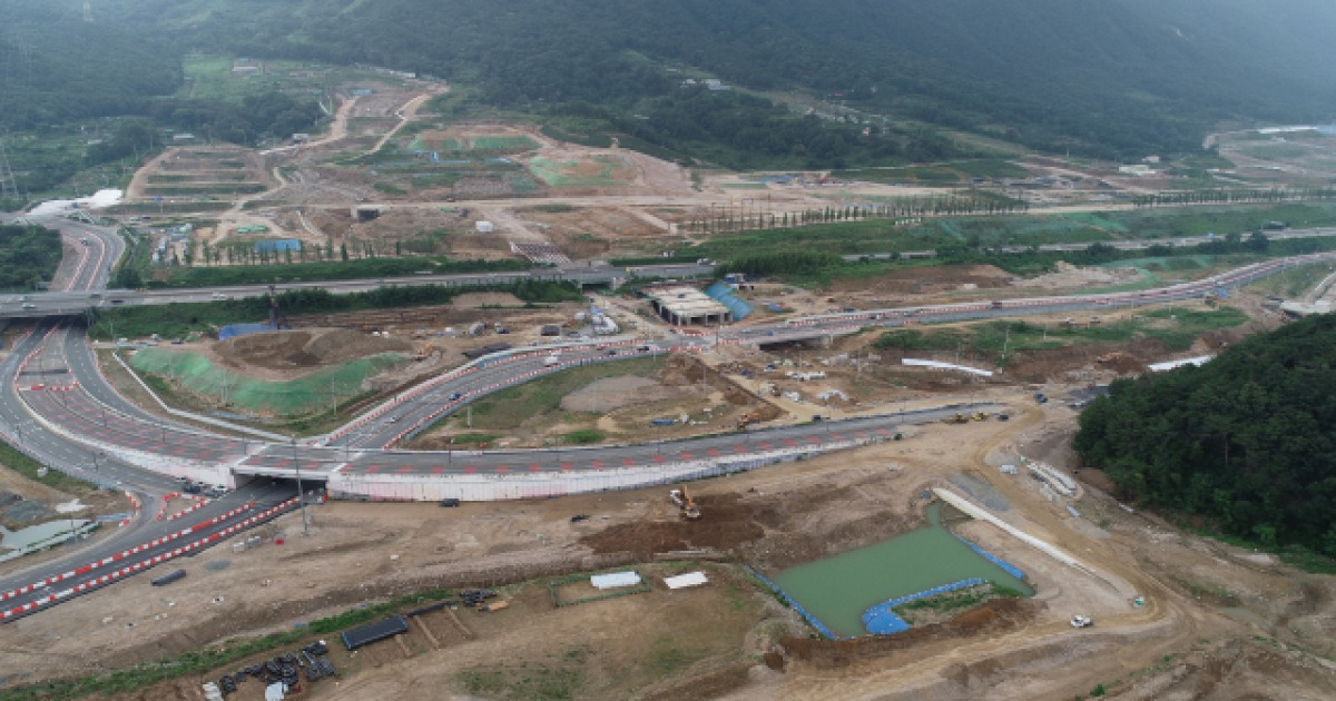 양산 사송신도시 IC 2027년 상반기 착공