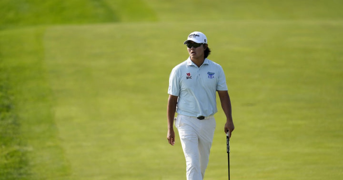 김성현, '일몰 지연' PGA ISCO 챔피언십 3R 공동 47위