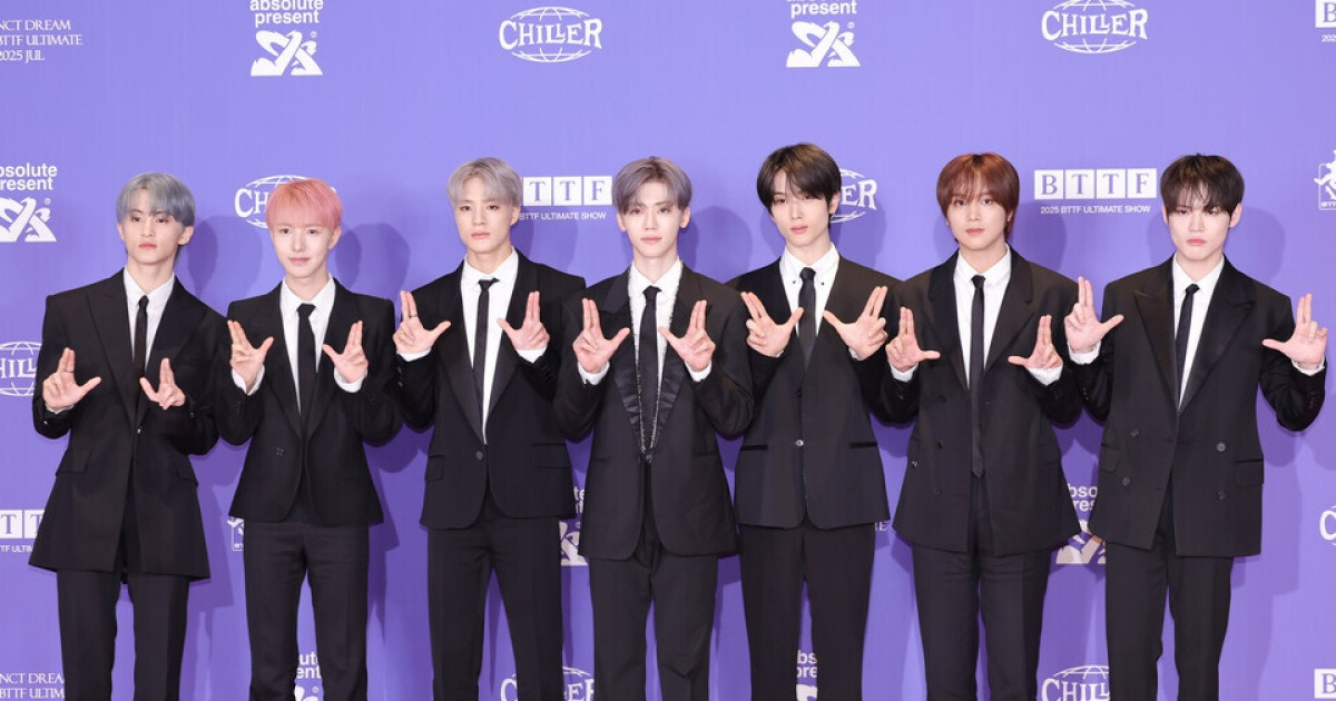 NCT 드림, 9년차의 자신감 담은 '고 백 투 더 퓨쳐'… "하늘만큼 땅만큼 자신있다" [스한:현장](종합)
