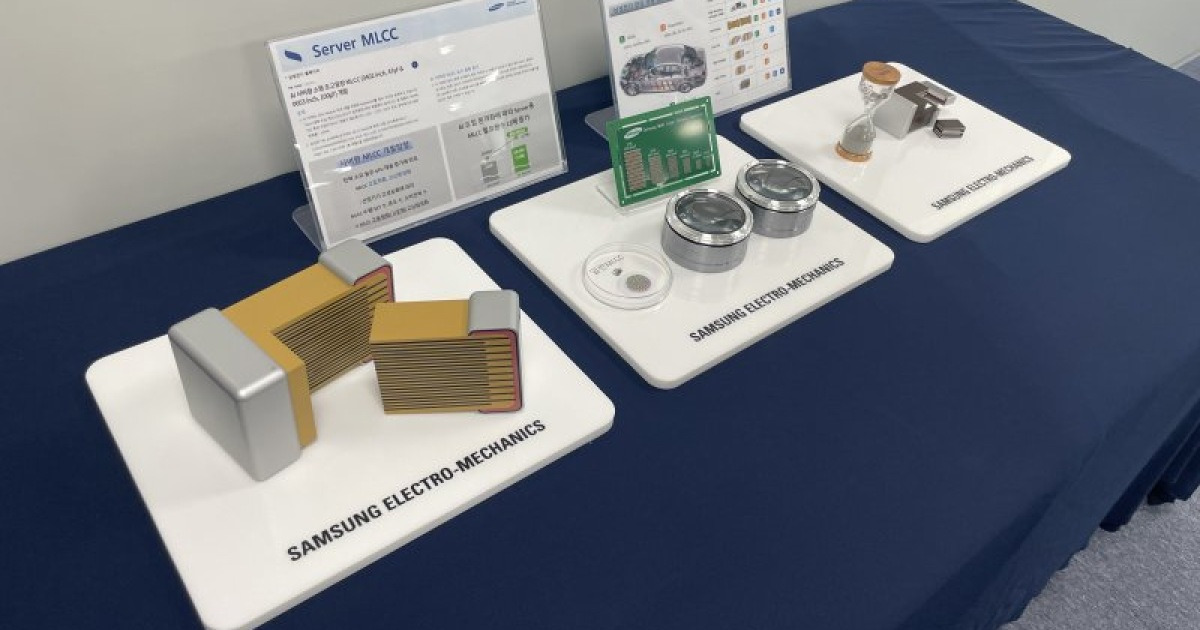 삼성전기, AI·전장 MLCC시장 조준… "개발 역량 70% 집중"
