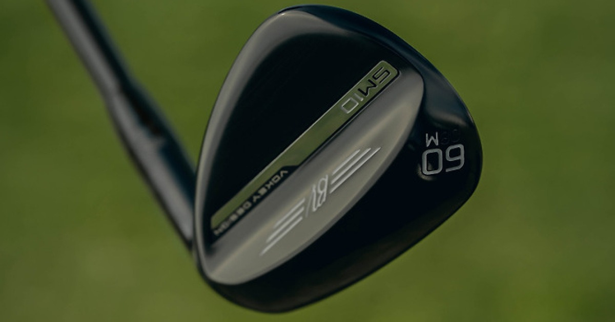 [골프소식] 타이틀리스트, 보키 디자인 SM10 블랙 베이퍼 웨지 출시
