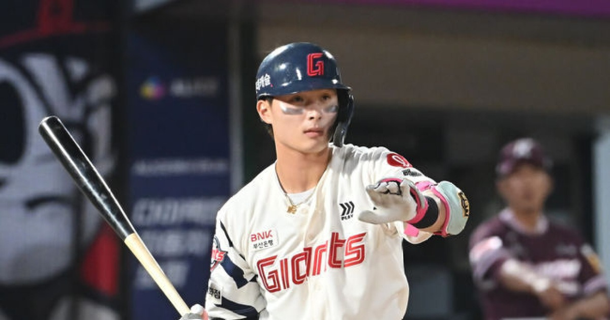 '엘롯라시코 문제없을까' 윤동희 1군 복귀→5번 우익수...윤성빈-정보근 1군 콜업 [오!쎈 잠실]