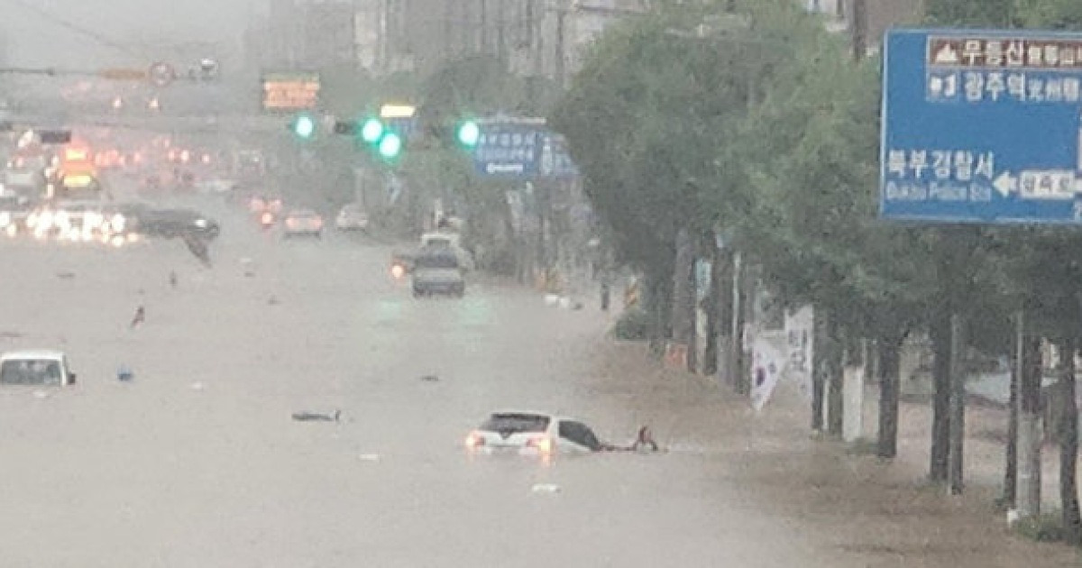 이틀새 519㎜ ‘200년만의 괴물 폭우’
