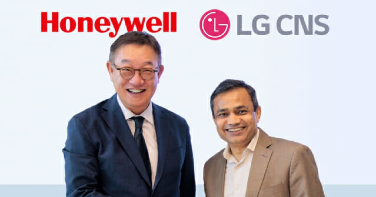 LG CNS, 글로벌 AX 전선 확대…하니웰 손잡고 美 제조 AI '공략'