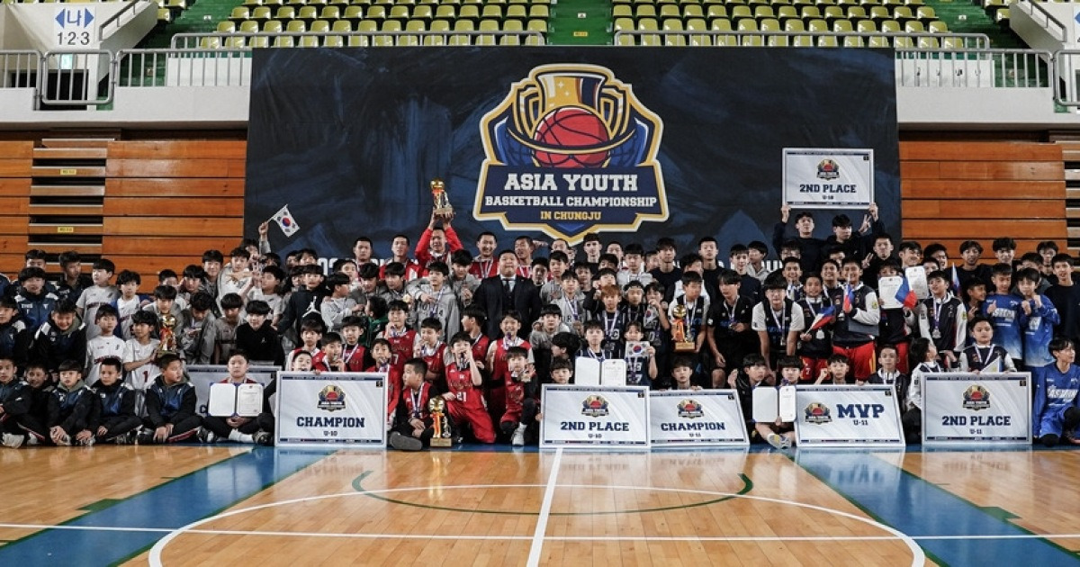 대학 농구선수 출신 2명이 만든 'AYBC 아시아 유소년 농구대회'