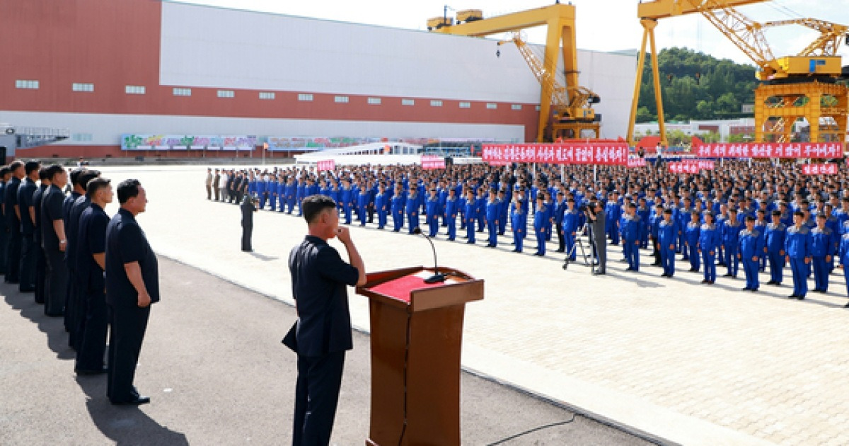 North Korea to build third 5,000-ton destroyer by next October