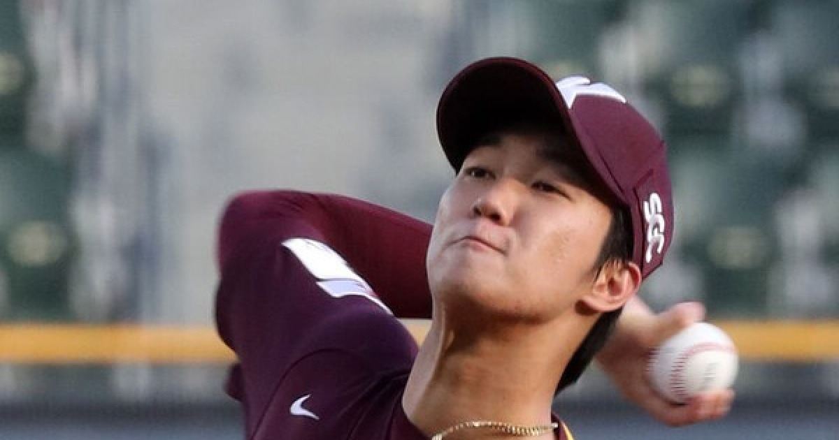 '오타니를 이길 유일한 투수?'...156㎞ 쾅! '쾌조의 컨디션' 안우진, WBC 1선발 카드 될까