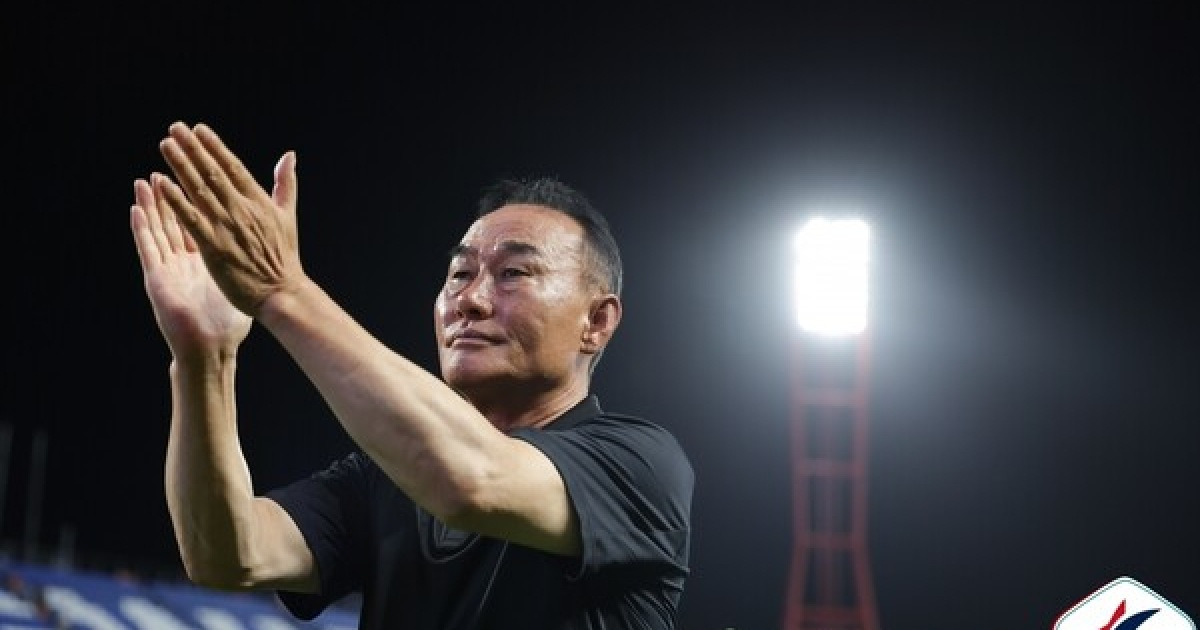 [k1.interview] ‘서울전 3연승’ 김학범 감독, “포기하지 않은 선수들, 고마움 전한다”