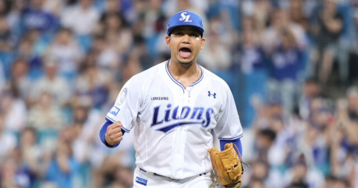 '7이닝 81구 KKKKKK 미쳤다' 단추 푼 외인의 포효, KBO 첫 승 보인다…SSG전 무사사구 무실점 완벽투 [MD대구]