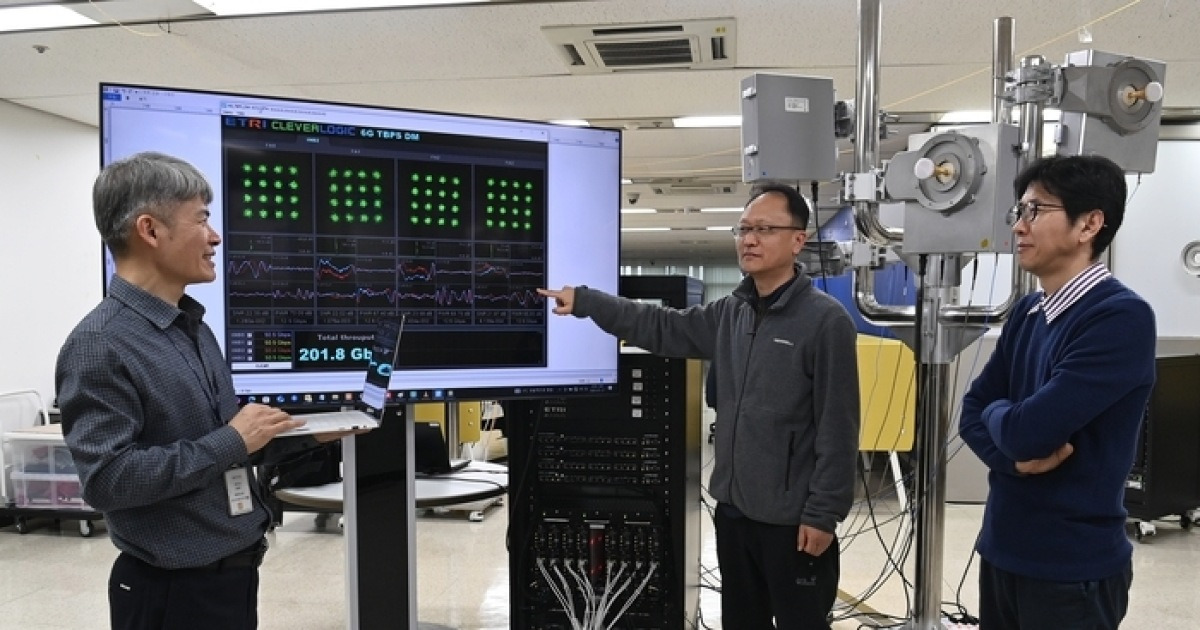 [ETRI, 6G 기술개발 선도한다]그간 6G 성과도 세계 수준...핵심 원천기술 다수 확보
