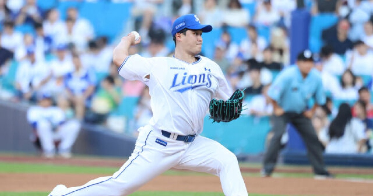 151km KKKKKKKK 미쳤다, '70억 FA' 최원태 SSG전 6이닝 1실점 호투…그러나 6승은 없었다 [MD대구]