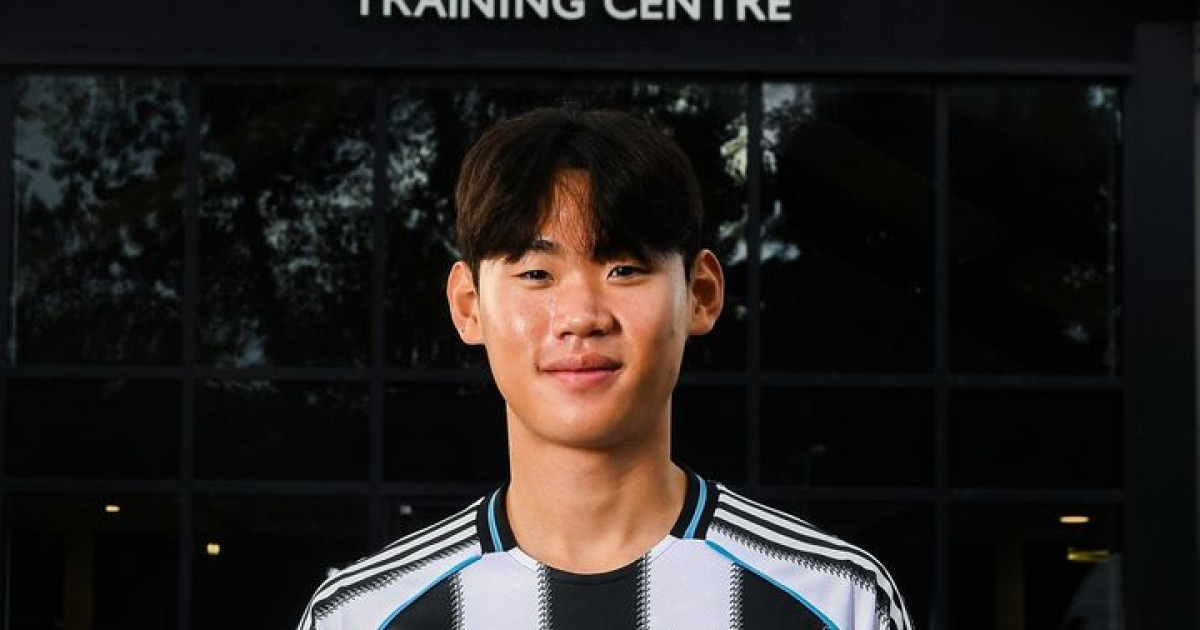 '2007년생 유망주' 박승수, 뉴캐슬 입단…20번째 한국 EPL 선수